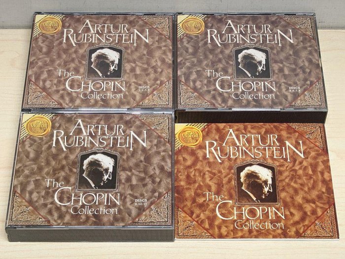 【駱克二手古典CD】THE CHOPIN COLLECTION RUBINSTEIN 厚盒11CD 德國版 附解說&紙盒 CD2刮傷 CD9小刮傷 有IFPI | Yahoo拍賣