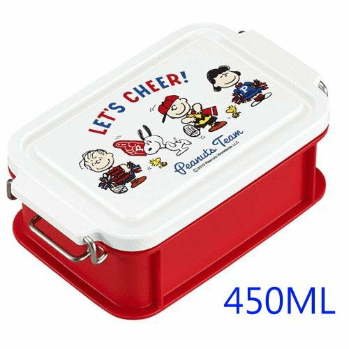 asdfkitty*日本製 史努比運動會雙扣便當盒-可微波-可機洗保鮮盒/水果盒-450ML | 便當盒 | Yahoo購物中心