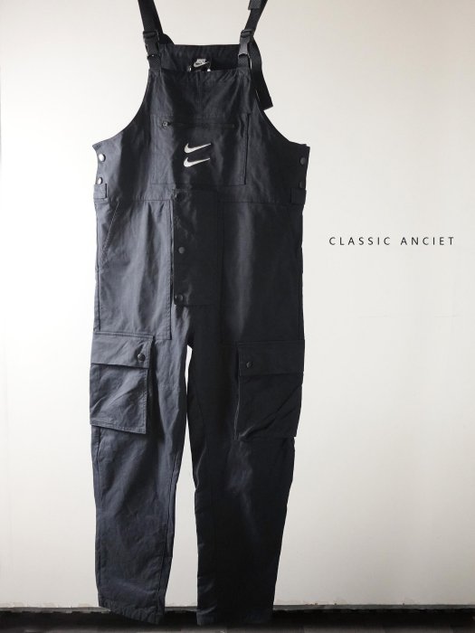 CA 美國運動品牌 NIKE 黑色 吊帶褲 M號 一元起標無底價A124 | Yahoo拍賣