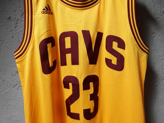 CA 愛迪達 adidas CAVS JAMES 黃色 休閒運動背心 S號 一元起標無底價D608 | Yahoo拍賣