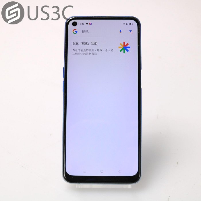 【US3C-桃園春日店】【一元起標 】公司貨OPPO A54 CPH2239 4G 64G 星幻藍 6.51 吋 IPX4防水 二手手機 ...