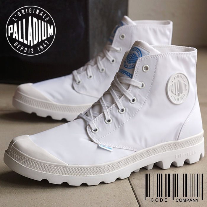 =CodE= PALLADIUM PAMPA PUDDLE LITE WP 防水輕量軍靴(全白) 73085-912 女 | Yahoo拍賣