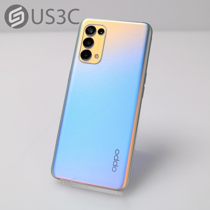 【US3C-桃園春日店】公司貨 OPPO Reno5 5G 8G 128G CPH2145 幻彩銀 6.43吋 6400萬畫素 二手手機 ...