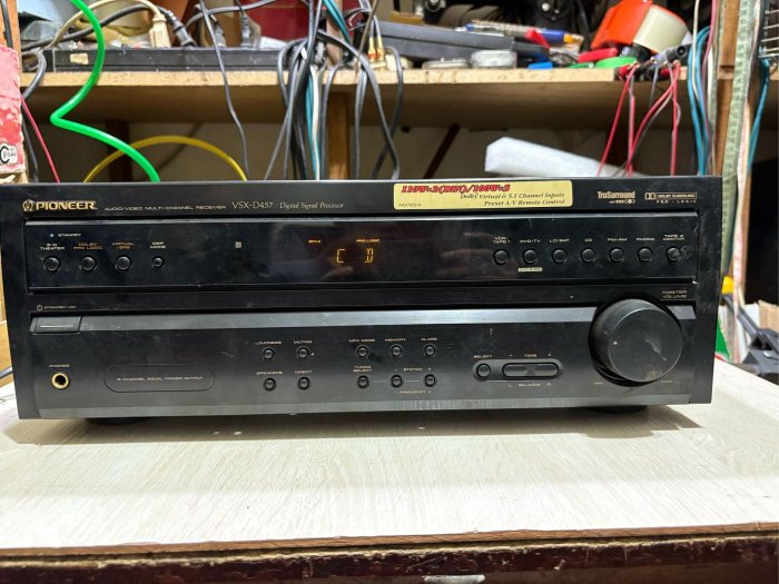 低價起標！零件機..pioneer vsx-d457環繞擴大機..795 | Yahoo拍賣