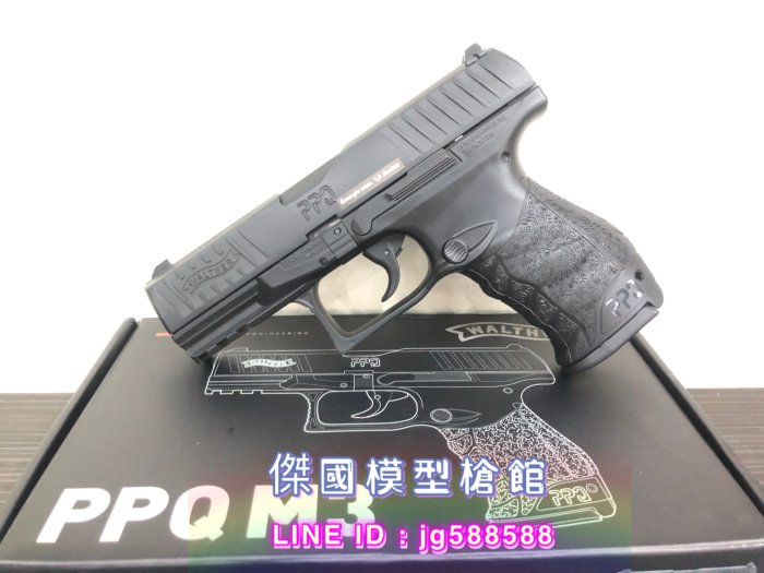 VFC UMAREX WALTHER PPQ M3 授權刻字 金屬滑套 瓦斯手槍 6MM GBB | Yahoo拍賣