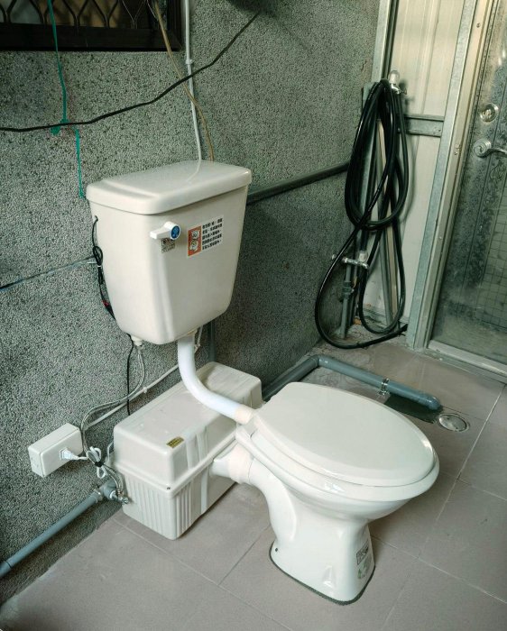 阿原水電倉庫 】名品衛浴 P-2381B 電動碎化馬桶 分離式碎化馬桶 全自動化糞馬桶 電動馬桶 免用化糞池 | Yahoo拍賣