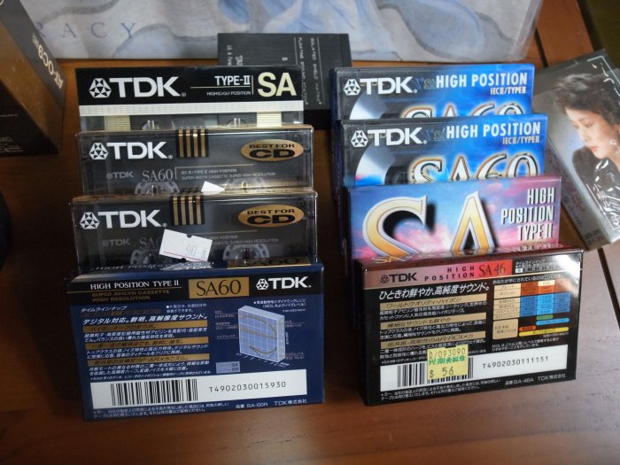 TDK SA 46 60 90 min TYPE：II CrO2 / 卡式錄音帶 《剩下5 捲》 | Yahoo拍賣