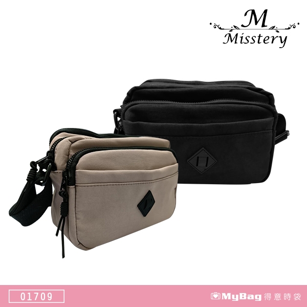 Misstery 側背包 休閒包 多功能側背包 防潑水 斜背包 01709 得意時袋 | 斜/肩背包 | Yahoo購物中心