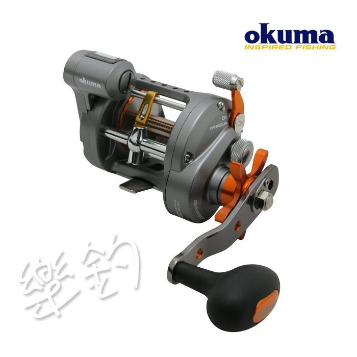 { 樂釣 } 寶熊 okuma 科瓦特 Cold Water (CW-153D/CW-203D)碼錶計米器 鼓式 | Yahoo拍賣