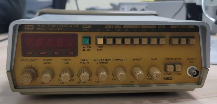 【攸仕得儀器】GW 固緯 GFG-8050 Function Generator 函數波形產生器 | Yahoo拍賣