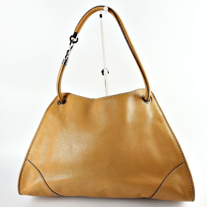 【桑園の】二手真品 TOD'S 義大利製 頂級厚牛皮 三角包型 肩背包 D 4089 | Yahoo拍賣