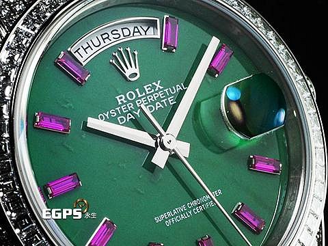 2023年 ROLEX 勞力士 Oyster Perpetual Day-Date 36 DD36 128459TBR 隱藏目錄款 ...