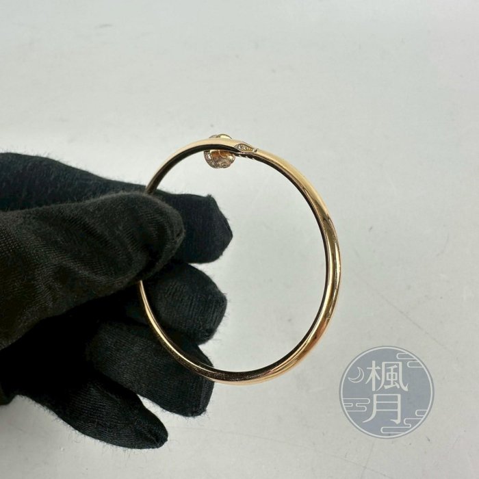 Cartier K18YG Juste un Clou 鑲鑽 手環 9.1G #15 | Yahoo拍賣