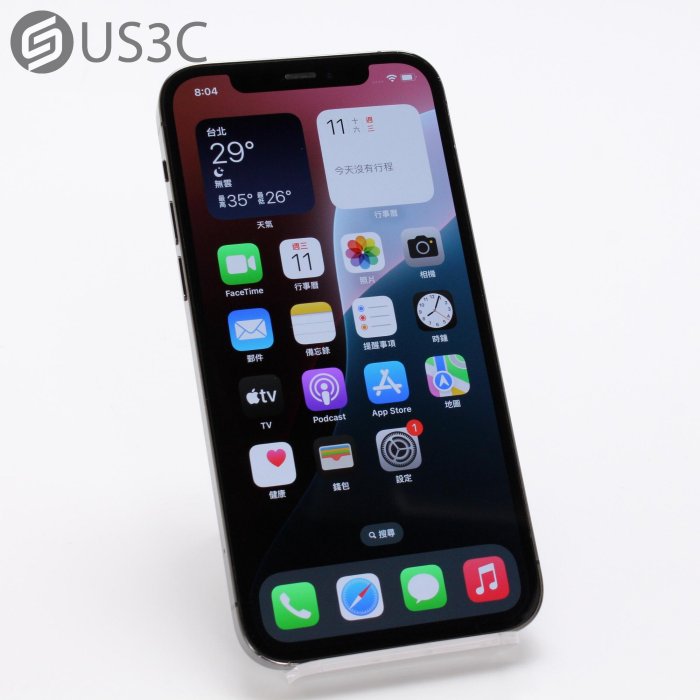 【US3C-台南店】【一元起標】台灣公司貨 Apple iPhone 12 Pro 256G 6.1吋 石墨灰 OLED顯示器 智慧型 HDR3偵測 二手手機 | Yahoo拍賣
