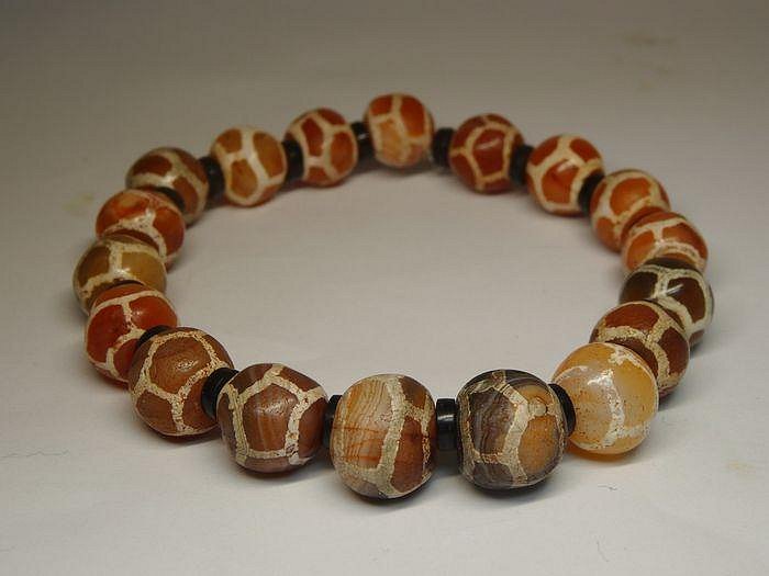 【耕藝齋】15487 老鑲蝕手珠 | Yahoo拍賣