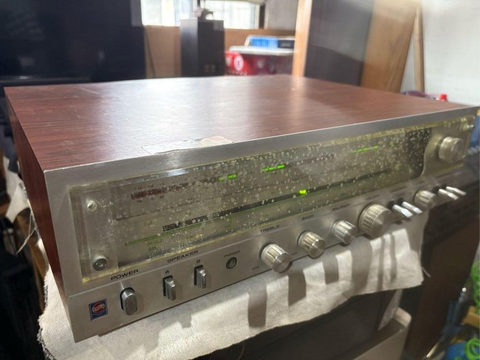 低價起標！零件機...需自取VIOLA FT-7100木殼指針式收音擴大機...470 | Yahoo拍賣