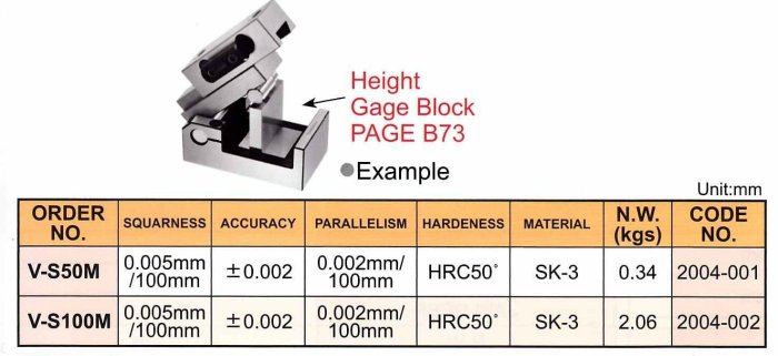 正弦桿附磁性 磁性正弦桿 V-S50M/V-S100M | Yahoo拍賣
