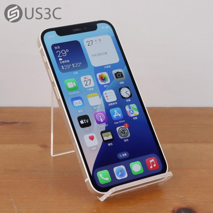 【US3C-板橋店】【一元起標】公司貨 Apple iPhone 12 mini 128G 白 5.4吋 A14仿生晶片 臉部解鎖 夜間模式 蘋果手機 二手手機 | Yahoo拍賣