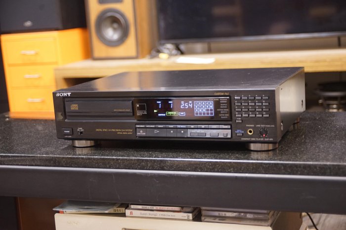 [ 一元音響 ] 最超值的絕版45Bit+18Bit 日本製 SONY CDP-970 高階CD播放機 一元起標 | Yahoo拍賣