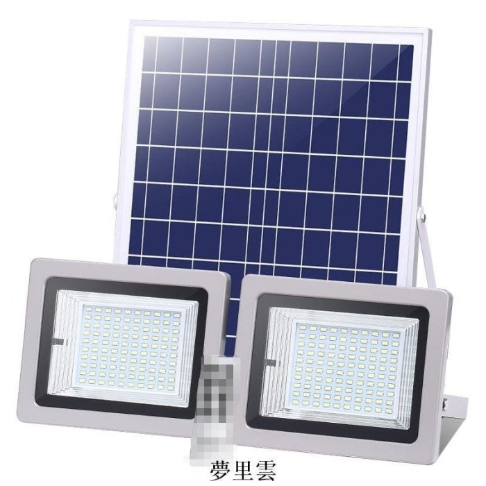 太陽能燈太陽能燈戶外庭院燈大功率新農村室內超亮家用一拖二防水YJT夢裡雲 | Yahoo拍賣