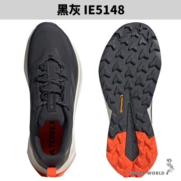 Adidas 登山鞋 男鞋 女鞋 GTX 防水 TERREX TRAILMAKER 2.0 黑灰/酒紅【運動世界】IE5148/IG1767 ...