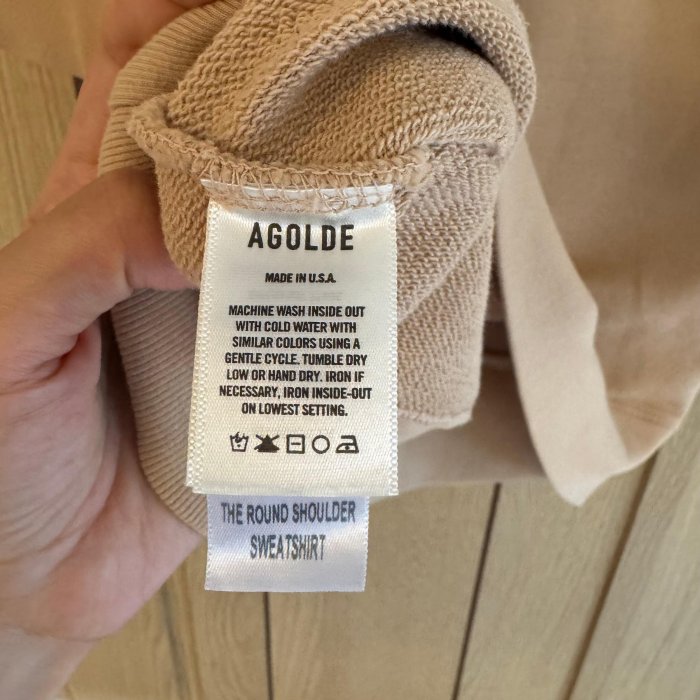 🇺🇸AGOLDE 美國製澎袖棉質上衣 Alexander wang anine bing Maison kitsune Ami 一元起標 | Yahoo拍賣