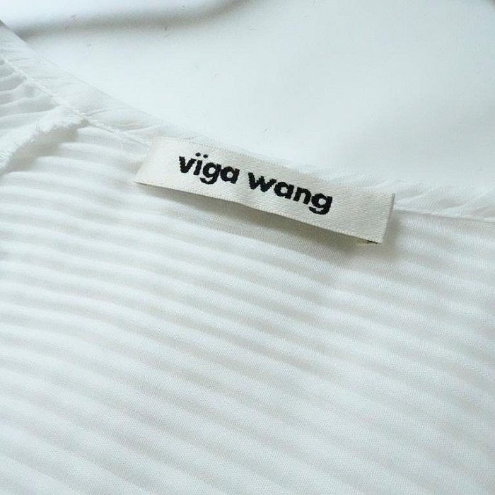 一元起標～當 我 們 在 衣 起C-WIT＊╯全新專櫃VIGA WANG透膚皺褶設計上衣 | Yahoo拍賣
