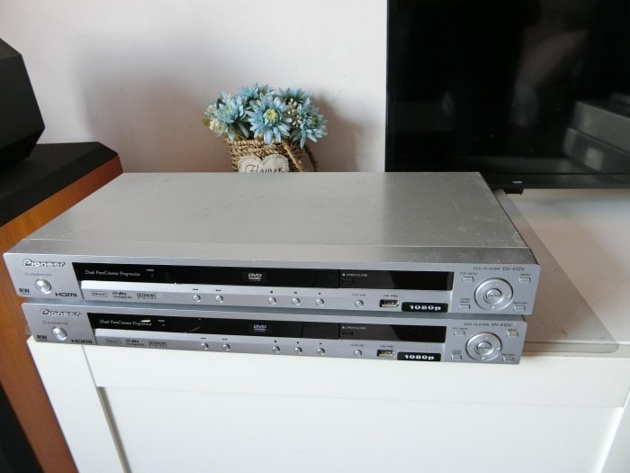先鋒Pioneer DV-410V-S DVD 光碟機附遙控器 | Yahoo拍賣