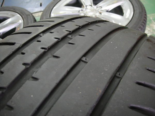 {順加輪胎}AUDI 原廠17吋5H112 中古圈+胎 適用A4 A6 B6 B7 B8 S4 Oettinger ABT BBS WORK ...