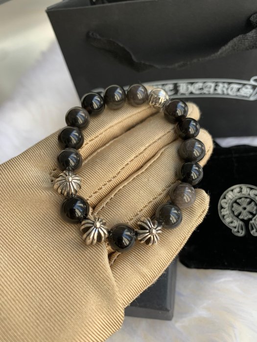 翡翠王珠寶 全新 男女同款 Chrome Hearts 克羅心 手鏈 標多少賣多少 附送專櫃禮盒提袋 Yahoo拍賣