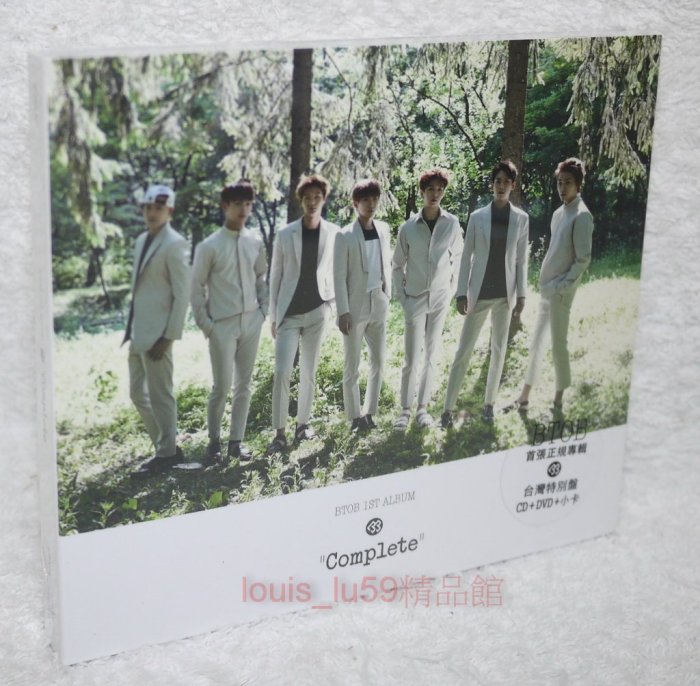 BTOB Complete 首張正規專輯【台版CD+DVD+小卡 台灣特別盤】全新 | Yahoo拍賣