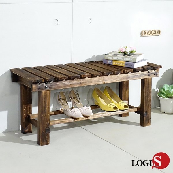 概念 陽台玄關全實木長凳 碳化防腐木凳 穿鞋椅 公園椅 景觀架 更衣間 休閒板凳 花架 TT-12 | Yahoo拍賣