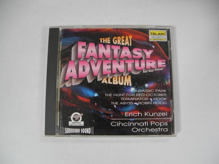 MWM 【二手CD】The Great Fantasy-Adventure Album 美版 有側標 讀取面有輕微霉斑及刮痕 無ifpi_一元起標無底價 | Yahoo拍賣