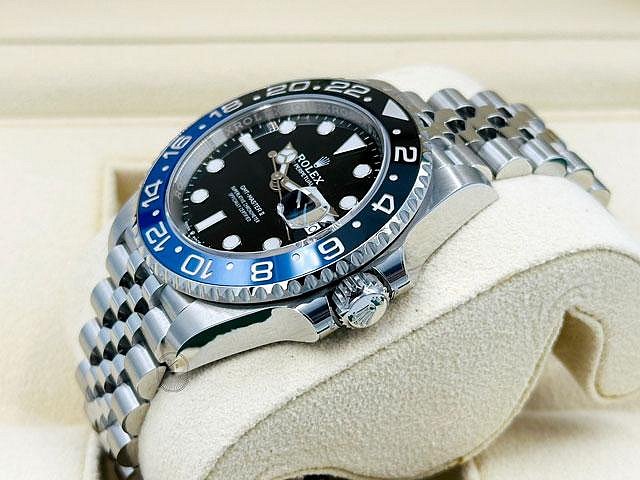 【鐘點站名錶】 2020年 新式保卡 Rolex 勞力士 格林威治 126710 BLNR 藍黑 五銖 GMT 蝙蝠俠 兩地時區 40mm DYP5827 | Yahoo拍賣