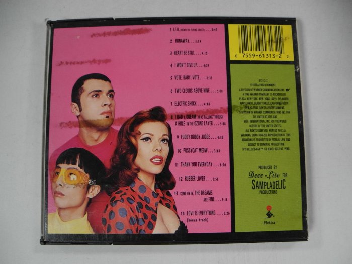 MWM 【二手CD】Deee-Lite│Infinity Within 美版 紙盤裝 有歌詞本 片況良好 讀取面僅有輕微霉斑 無ifpi_一元起標無底價 | Yahoo拍賣