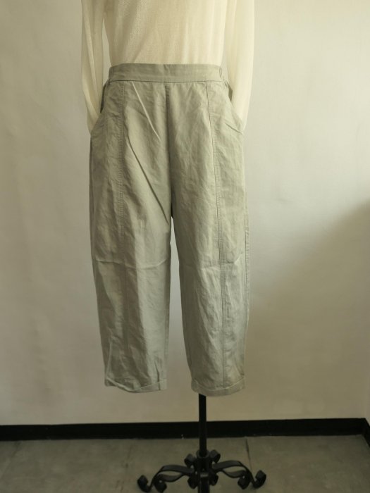 VIGA WANG 棉質 灰色素面 寬鬆 休閒百搭 9分褲 一O一元起標無底價 | Yahoo拍賣