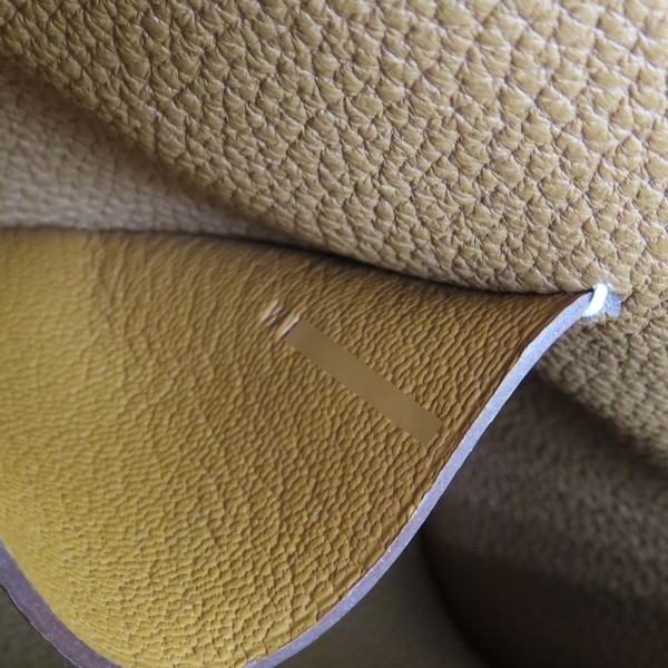 【二手名牌BRAND OFF】HERMES 愛馬仕 金棕色 Taurillon 牛皮 Videpoches 肩背包 W刻 銀扣 | 歐系精品包/配件 | Yahoo購物中心