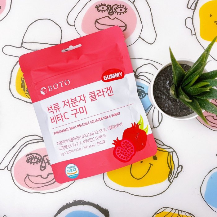 BOTO紅石榴膠原蛋白軟糖(單包) | Yahoo拍賣