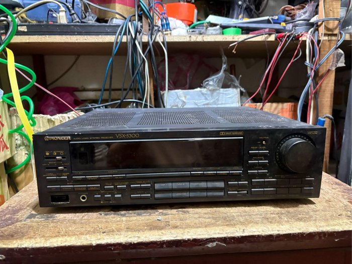 低價起標！零件機.... pioneer vsx-5300環繞擴大機...409 | Yahoo拍賣