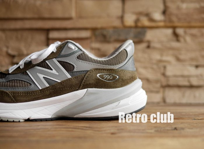 Retro CLUB【一元起標】【二手】美國 NEW BALANCE U990OG6 990v6 美製 墨綠 麂皮 復古慢跑鞋 F25433 ...