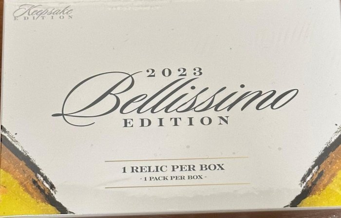 2023 Keepsake Bellissimo Edition 紀念品美麗的系列 全新未拆 拼歷史藝術品 名人切割簽 | Yahoo拍賣