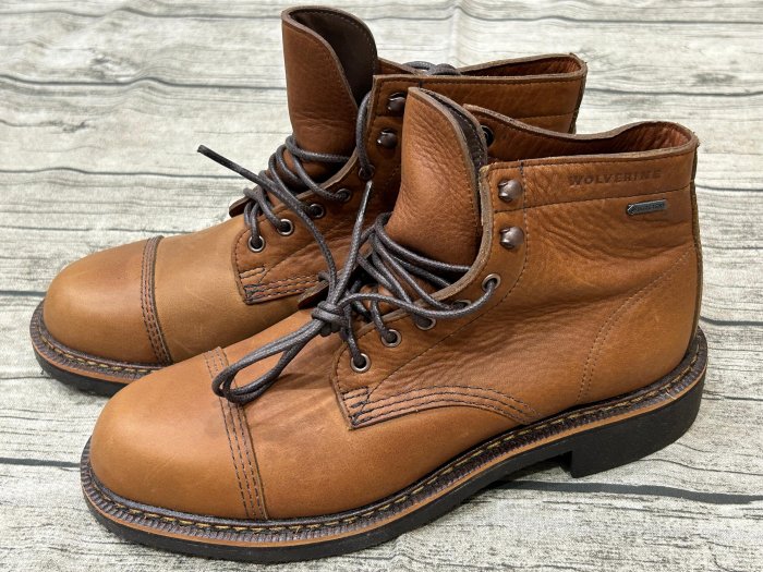 《Classic Hunter》一元起標全新美國製百年經典Wolverine【頂級高價1000 Mile Jenson Gore-Tex蓋頭防水工作靴】8D | Yahoo拍賣