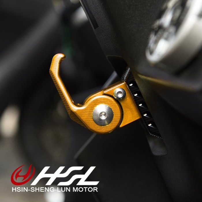 HSL『 EPIC 自動彈出 摺疊CNC 金屬 掛勾 』 防脫落 掛鉤 勁戰 四代 BWSR FORCE | Yahoo拍賣