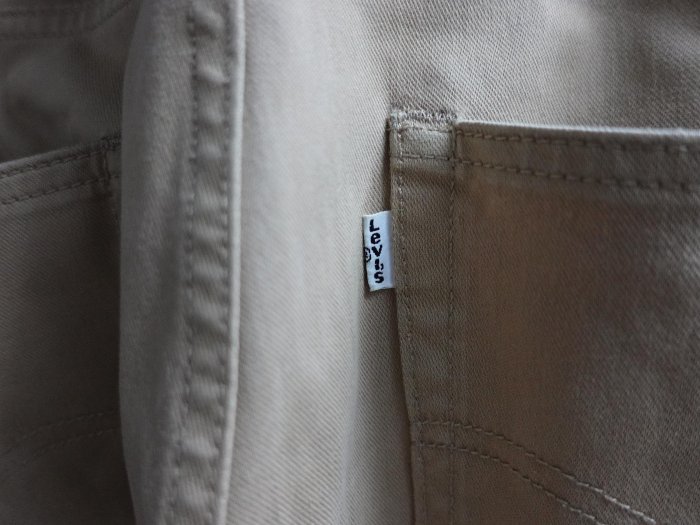 CA 美國品牌 LEVI'S 512 土黃 合身版 彈性牛仔褲 34腰 一元起標無底價E315 | Yahoo拍賣