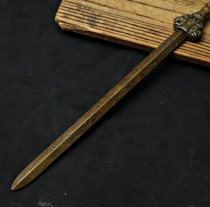 【桑園の】清代 老銅 天師五行 道教法劍 七星劍 (委託品) T 9150 A01 | Yahoo拍賣