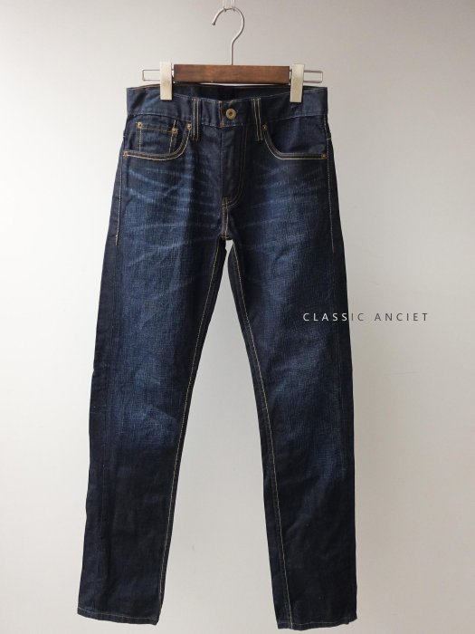 CA 美國品牌 LEVI'S 511 藍系仿舊刷紋 小直筒 牛仔褲 29腰 一元起標無底價C754 | Yahoo拍賣