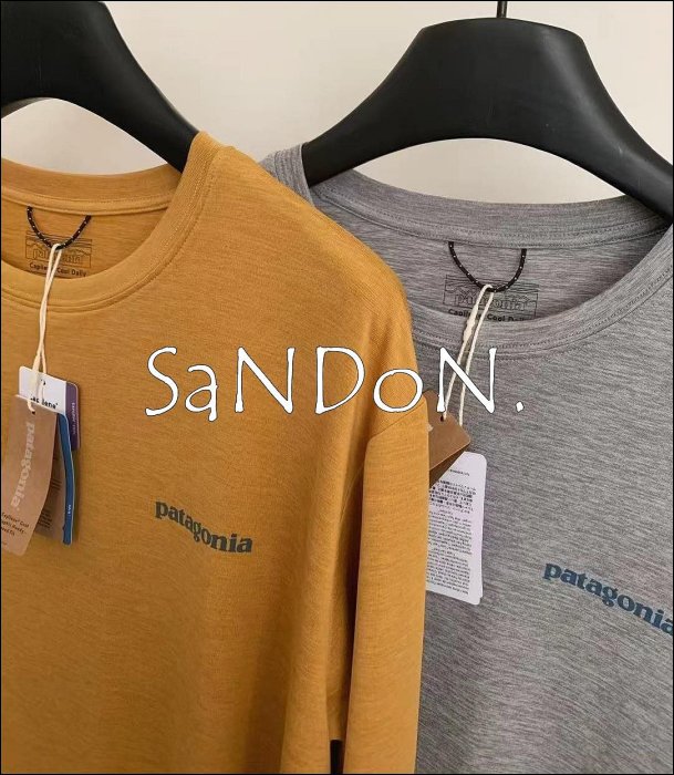 SaNDoN x『patagonia』夏季防曬好選擇 uvpf透氣感進口機能布料長袖薄tee 250410 | Yahoo拍賣
