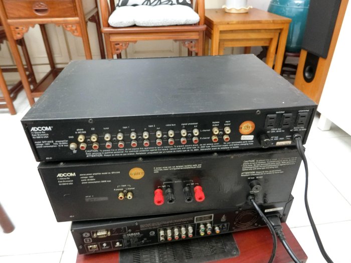 美國ADCOM GFP-555II 前級擴大機MADE IN USA MM Phono 唱頭放大 | Yahoo拍賣