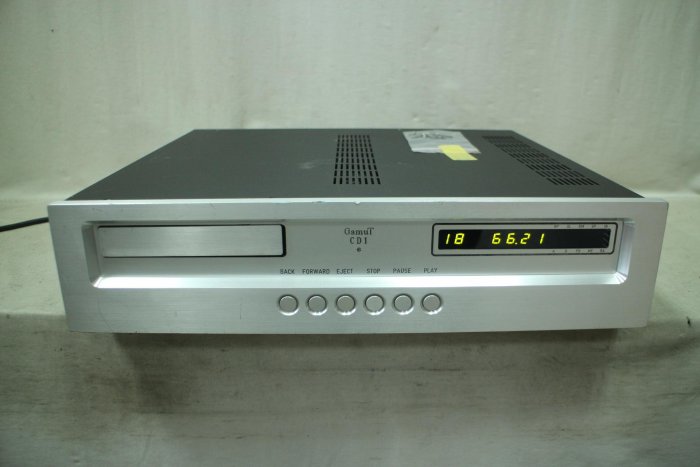 【億通物流】GAMUT CD1 CD播放機(有問題機)【一元起標】 | Yahoo拍賣