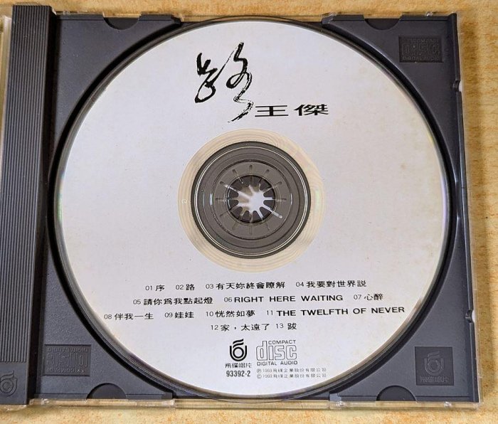 CD~~王傑~~路~~無IFPI | Yahoo拍賣